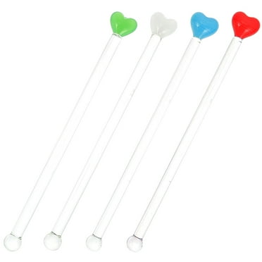 Colorful Drink Stirrers Cocktail Drink Stirrers 4.9 Inch Mixer Bar with ...