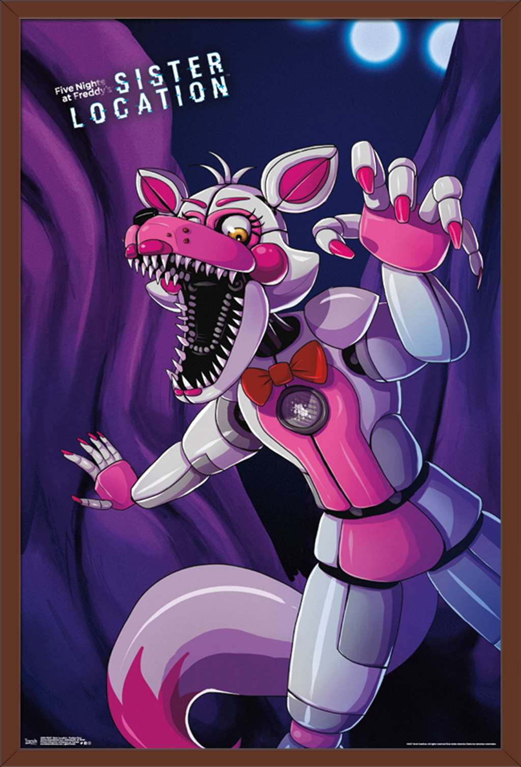 Five Nights at Freddy's: Sister Location - Funtime Foxy Poster ...