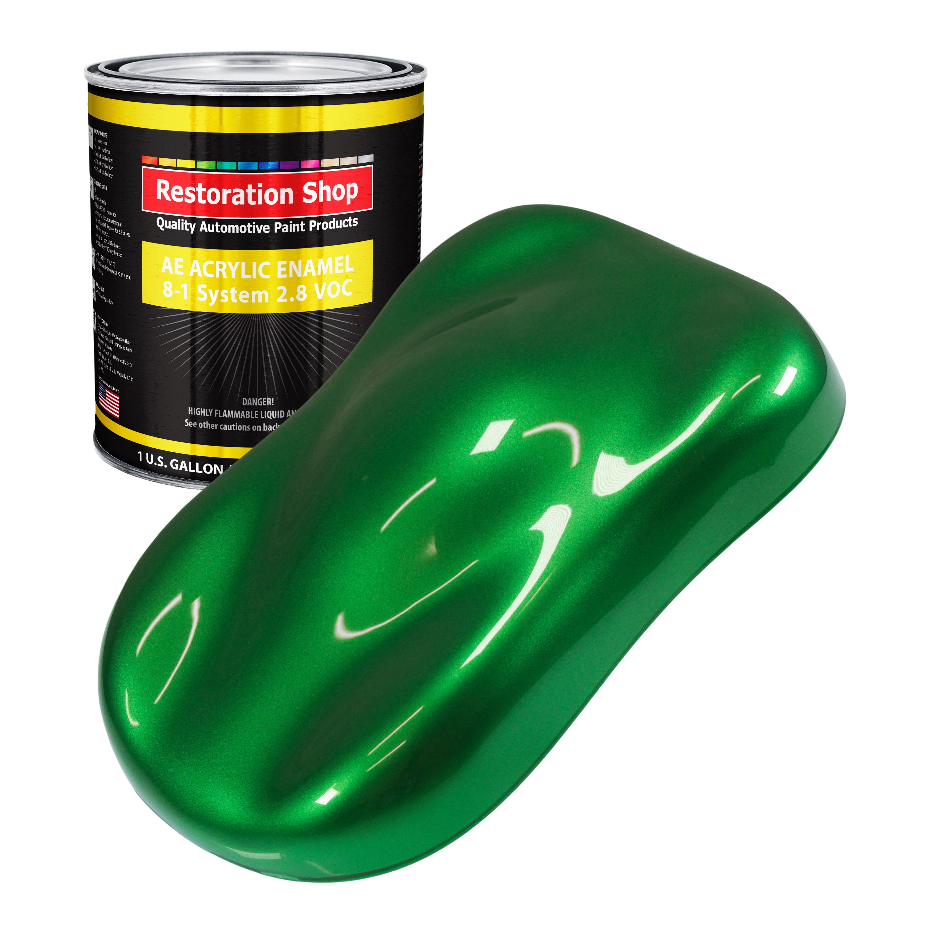 Restoration Shop Gasser Green Metallic Acrylic Enamel Auto Paint ...