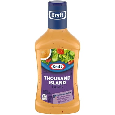 Kraft Bold Creamy French Salad Dressing, 16 fl oz Bottle - Walmart.com