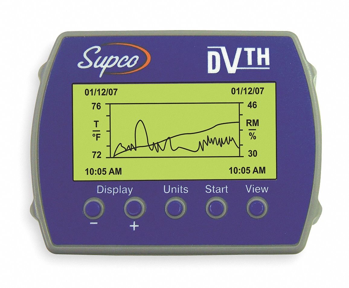 Supco Data View Logger,Temp and Humidity DVTH - Walmart.com