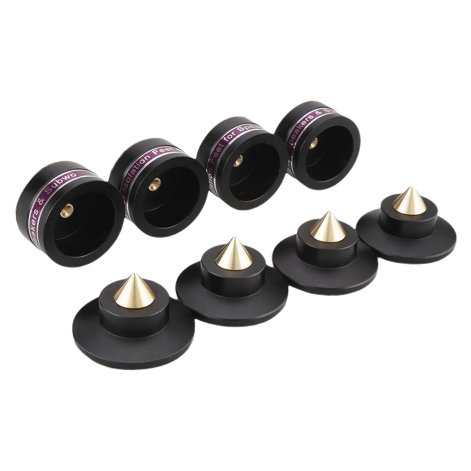 Aluminum Speaker s Stand Shock Non- Vibration Vibration Absorber Feet ...