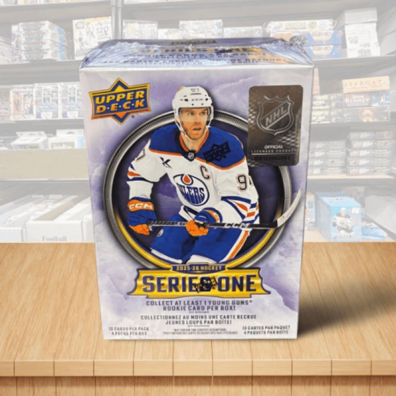 Click here for 2025-26 Upper Deck Series 1 Hockey Blaster Box - 4... prices