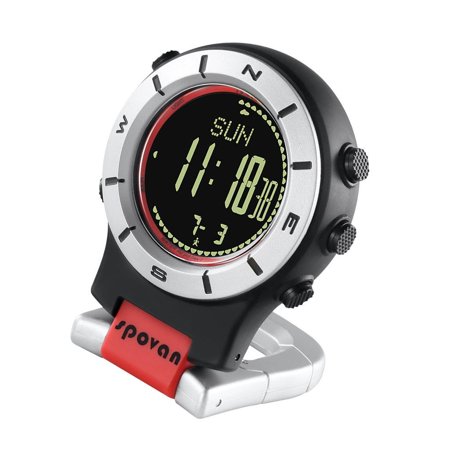 Altimeter Digital Watch Red Black | Walmart Canada