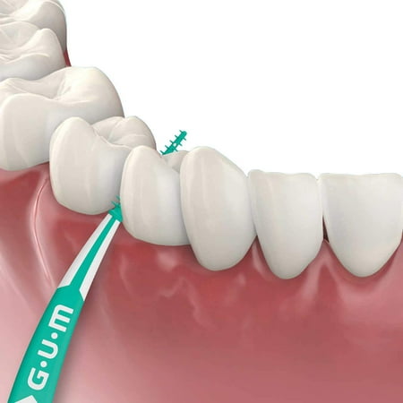 GUM 270ct Soft-Picks Advanced Dental Picks Curved Design 3 Travel Cases ...