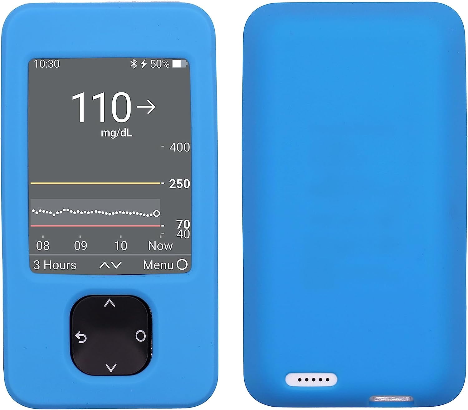 Silicone Soft Case for Dexcom G7 Receiver (Blue) - Walmart.com
