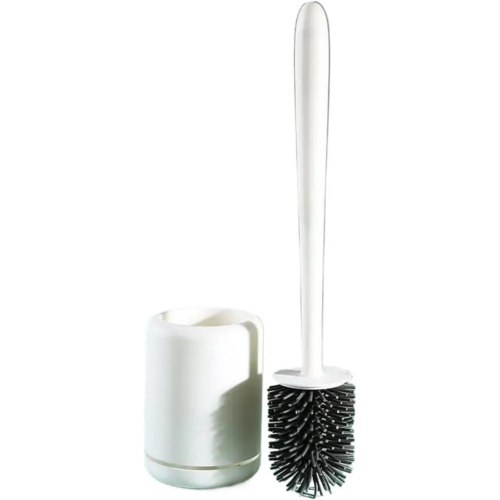 Click here for Unbranded Silicone Toilet Brush Set - Soft Bristle... prices