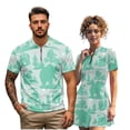 Aplkyhs Bear His and Hers Golf Shirts Matching Quarter Zip Matching ...