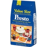 Presto Enriched Self-Rising Cake Flour, Contains Wheat, Value Size ...