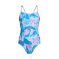 MEZZALL Children Girls Colorful Flower Printed One-Pieces Monokini ...