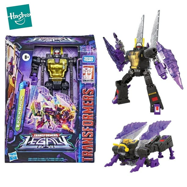 Hasbro - Deluxe Transformer Generations Legacy Figure, Robot Toy para niños, Skullgrin, Crank ...