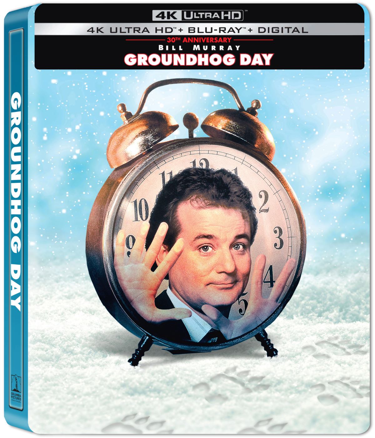 Buy Groundhog Day 30th Anniversary Steelbook (4K Ultra HD + Blu-Ray + Digital Copy) Online at ...