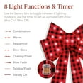 Best Choice Pre-Lit Christmas Bows Set of 3, Indoor/Outdoor LED Decor ...