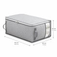 Clear Window Closet Storage Organizer Bag Foldable Fabric Clothes ...