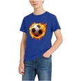 BXJX Boys Summer T-Shirts, Daily Crew Neck Short Sleeves Casual Kids ...