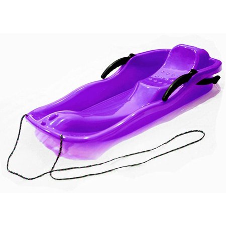 Flexible Snow Sled , 25/34" Saucer Sled with Pull Rope and with Two ...