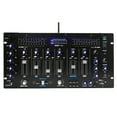Pyle PYD1964B.5 6 Channel Bluetooth DJ Studio Audio Sound Board Mixer ...