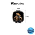 Bearded Dragon Lizard Reptile Travel Makeup Handbag Purse Small Pocket ...