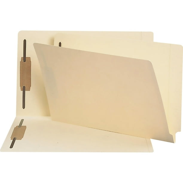 Smead 100% Recycled End Tab Manila Fastener Folders with Shelf-Master ... Smead 100% Recycled End Tab Manila Fastener Folders with Shelf-Master ...