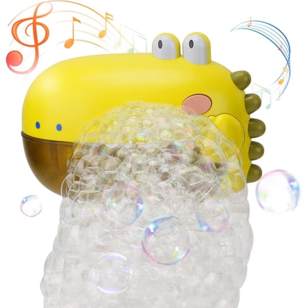 Dinosaur Bath Bubble Maker, Automatic Bath Bubble Machine for Bathtub ...