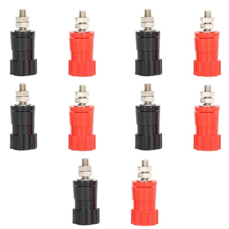 Panel Terminal, Power Binding Post Conductivity 10PCS Compact Size For ...