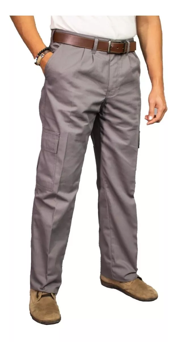 Pantalón Cargo Para Caballero Tipo Comando De Gabardina | Walmart en línea