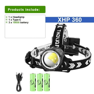 Fluke L206 Deluxe - Head flashlight - LED x 3 - bright white - Walmart.com