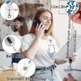 Bravoul Heavy-Duty Retractable Badge Reel with 360 ° Rotating Clip - ID ...