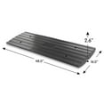 Pyle PCRBDR23 Rugged Rubber Ramp for Car & Auto-SUV Curb Driveway ...