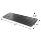 Pyle PCRBDR23 Rugged Rubber Curb Ramp Curbside Driveway Threshold Ramp ...