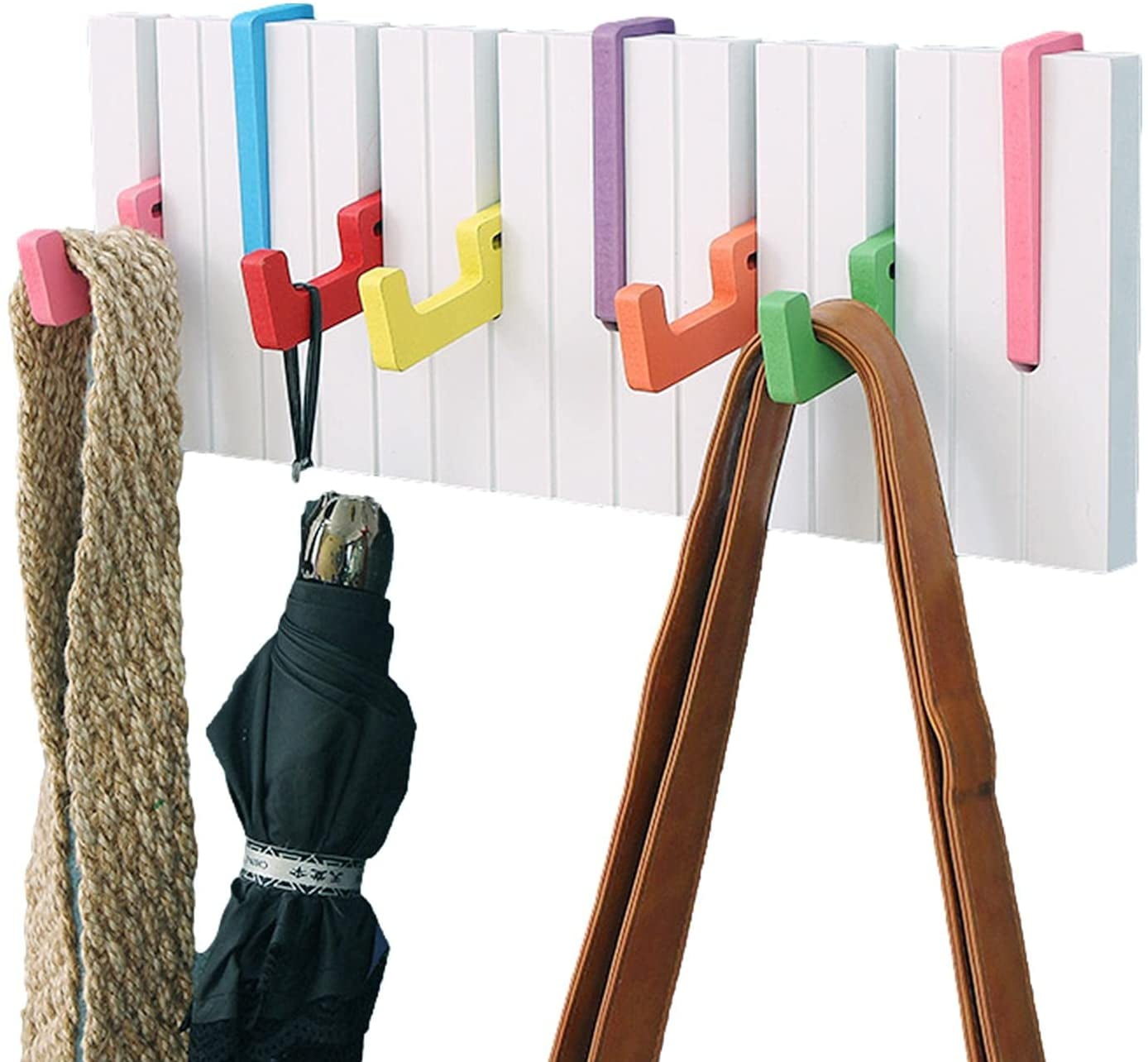Wall Coat Rack, Wall Coat Rack with Piano Design, Decorative Wall Coat ...