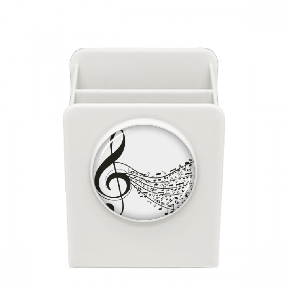 Flappg Music Notes Treble Clef Desk Pencil Holder Cup Pen Organizer ...