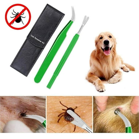 Professional Tick Pliers Set Stainless Steel Tick Tweezers Ticks ...
