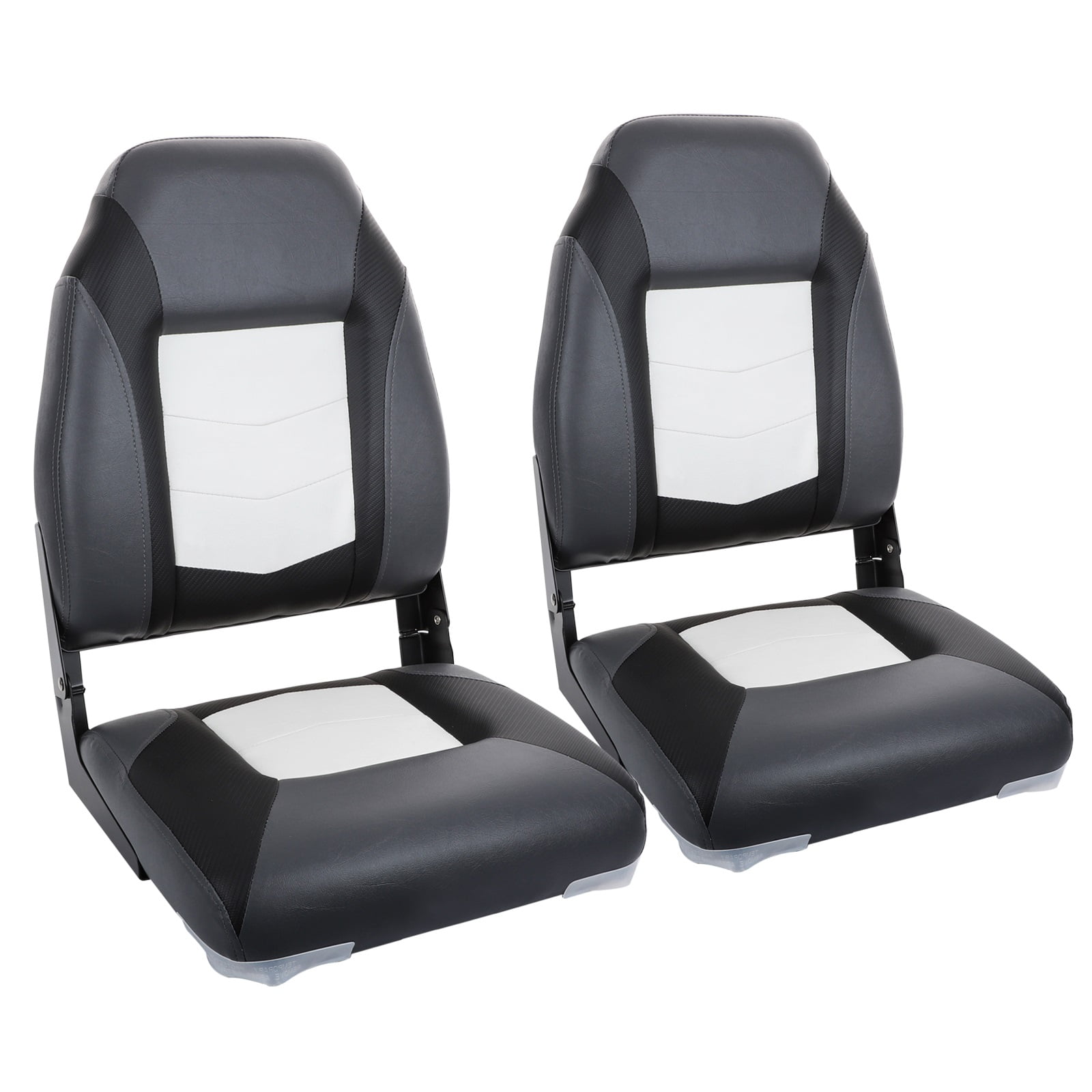 NORTHCAPTAIN S1 Deluxe High Back Folding Boat Seat,Stainless Steel ...