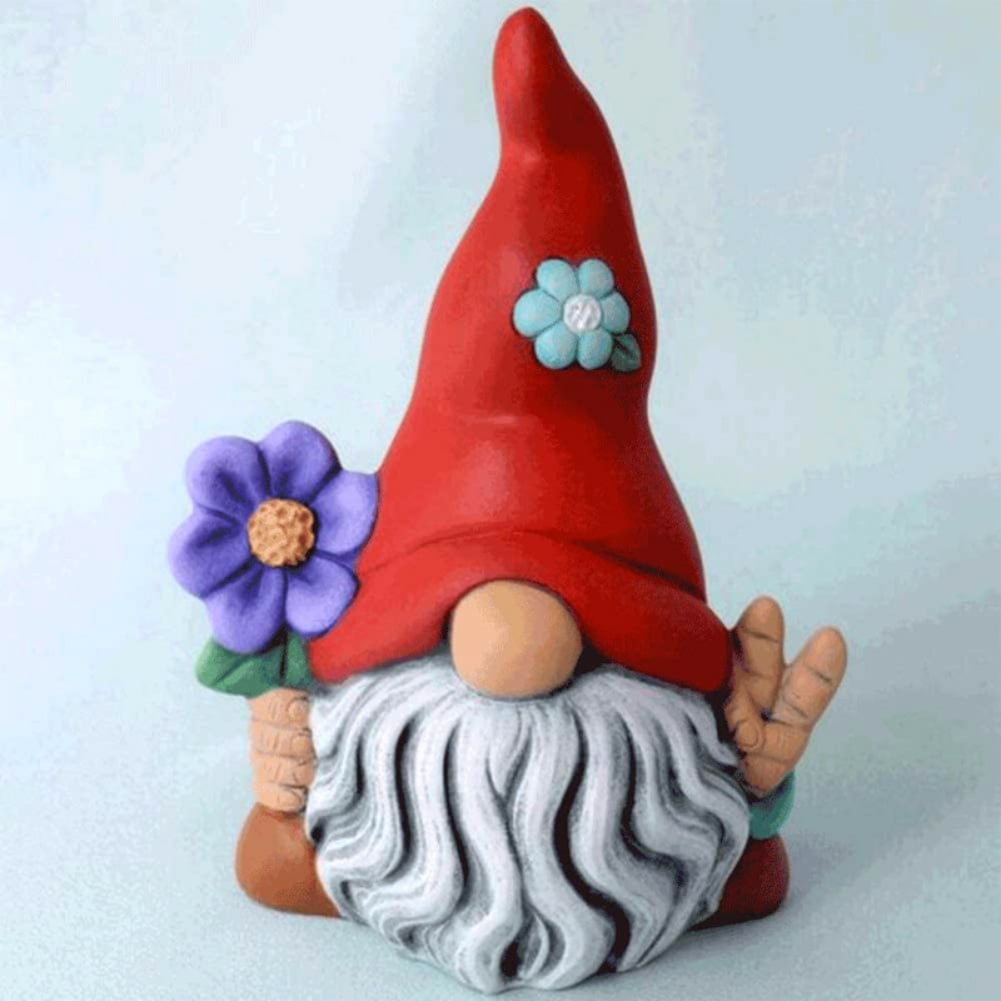 Make Easy Plaster Gnomes With Latex Molds – MRQOI