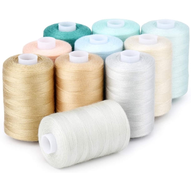 Sewing Thread 12 Colors Set 40S/2 for Sewing Machine,Quilting,Hand ...