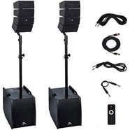 Complete Professional 2000 Watts Complete PA System 6 Ch Mixer 10 ...