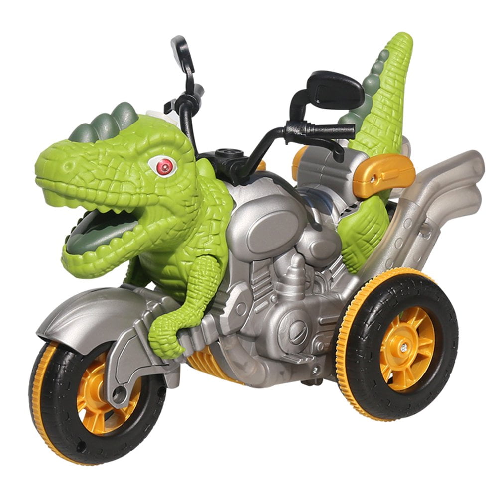 Dinosaur Motorcycle Toy Dinosaur Toys for 3 Year Old Boys Girl Multifunction RC with Roaring Spraying Function Dinosaur Toy for 4 Year Old Boys