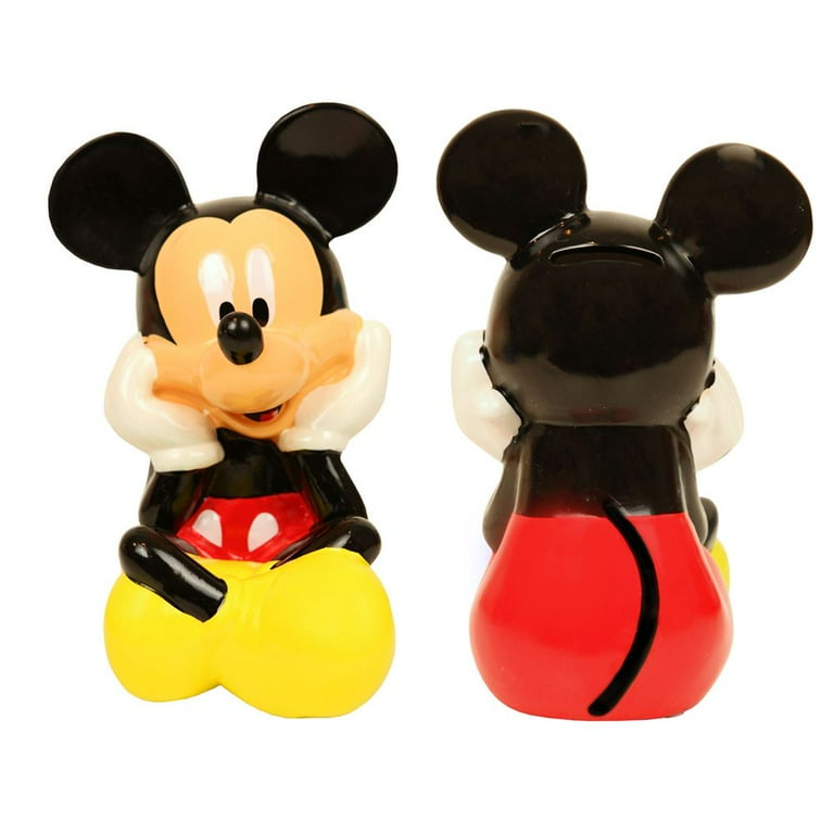 Disney Mickey Mouse Piggy Bank Ceramic Coin Bank For Boys