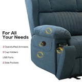 LVUYOYO Electric Power Recliner Chair, Reclining Chair with Heat and ...