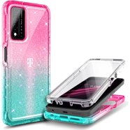 T-Mobile Revvl 5G Case, Transparent Drop Proof Phone Cover (Pink ...