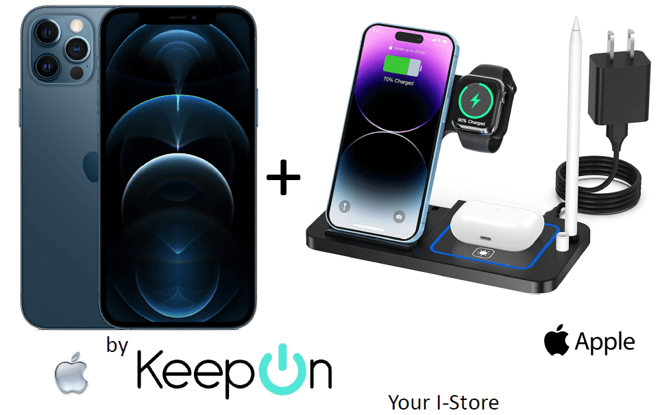 IPHONE 12 PRO MAX 128 Apple REACONDICIONADO Incluye Estacion ...