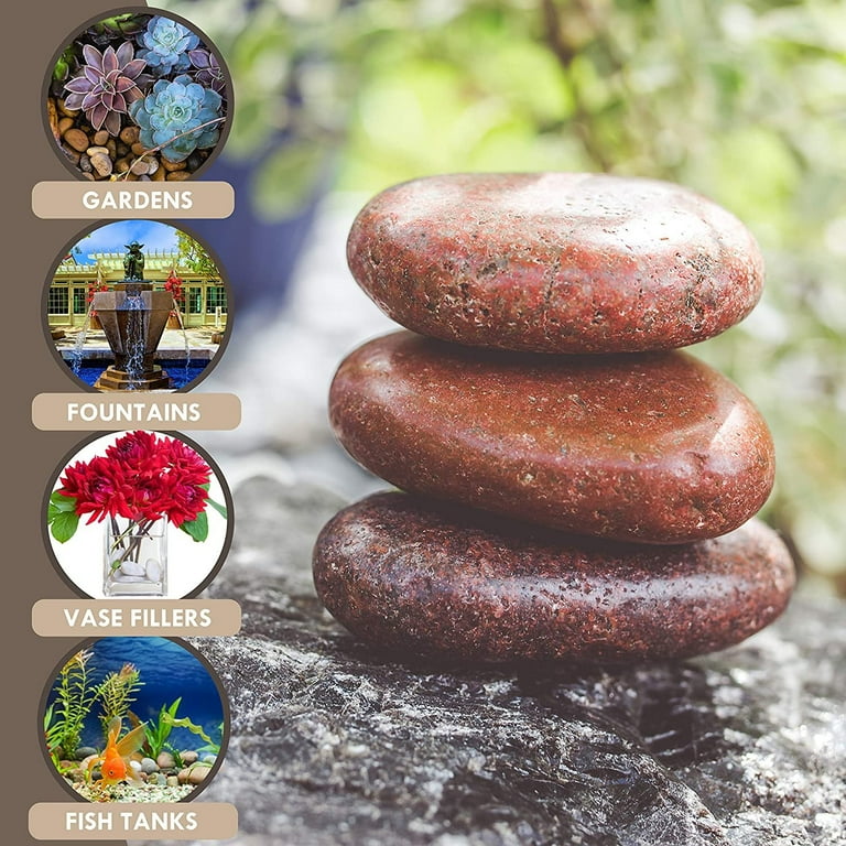 Decorative Pebbles For Planters | Shelly Lighting