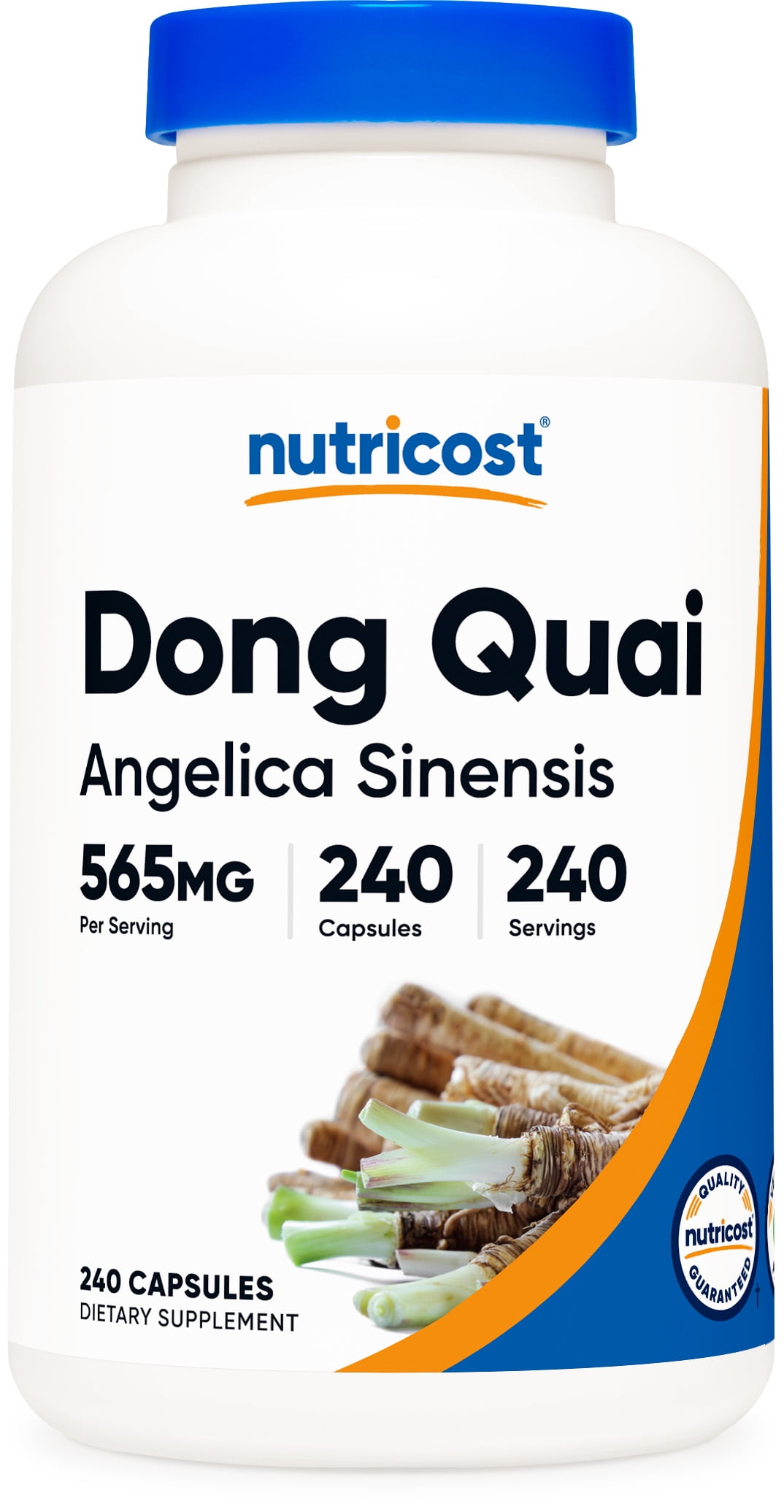 Nutricost Dong Quai 565mg, 240 Capsules (Angelica Sinensis) Supplement ...