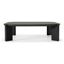 Modrest Ely - Modern Faux Burl Coffee Table - Walmart.com