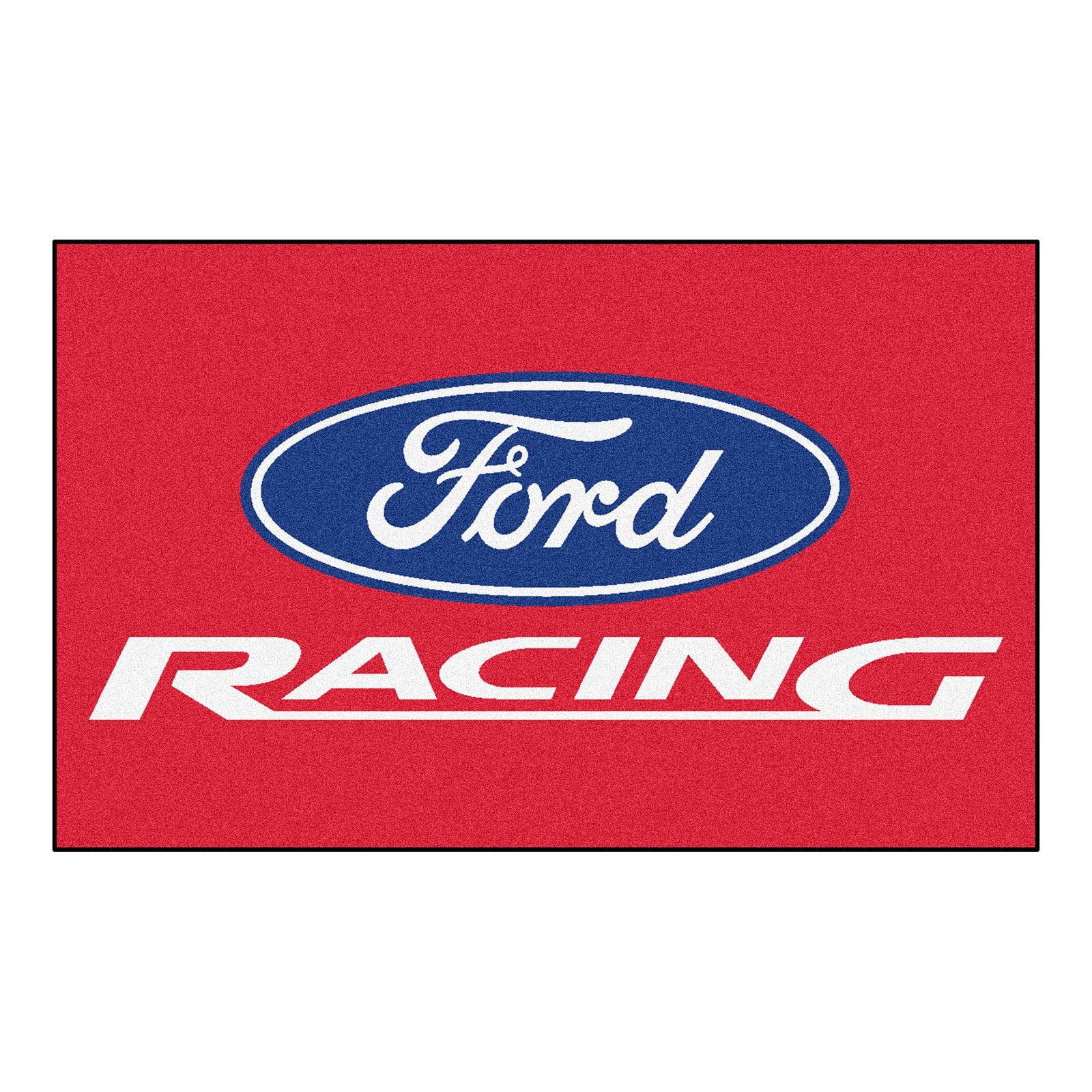 Fan Mats Ford Racing Indoor Area Rug - Walmart.com
