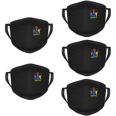 Adult Black Border Masks of Coat of arms of The Cook Islands Single ...