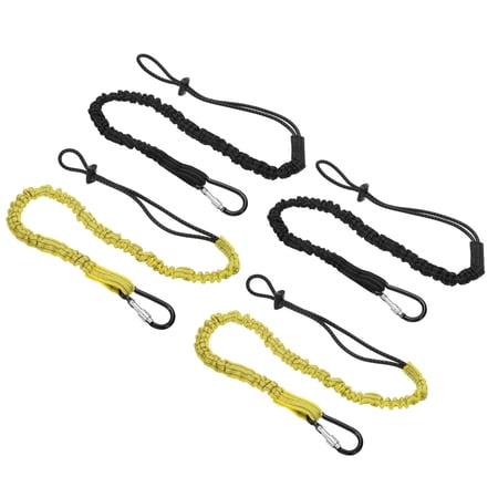 Tool Lanyard with Screw Lock Snap Hook, 4 Pack 35 Inch Safety Tool ...
