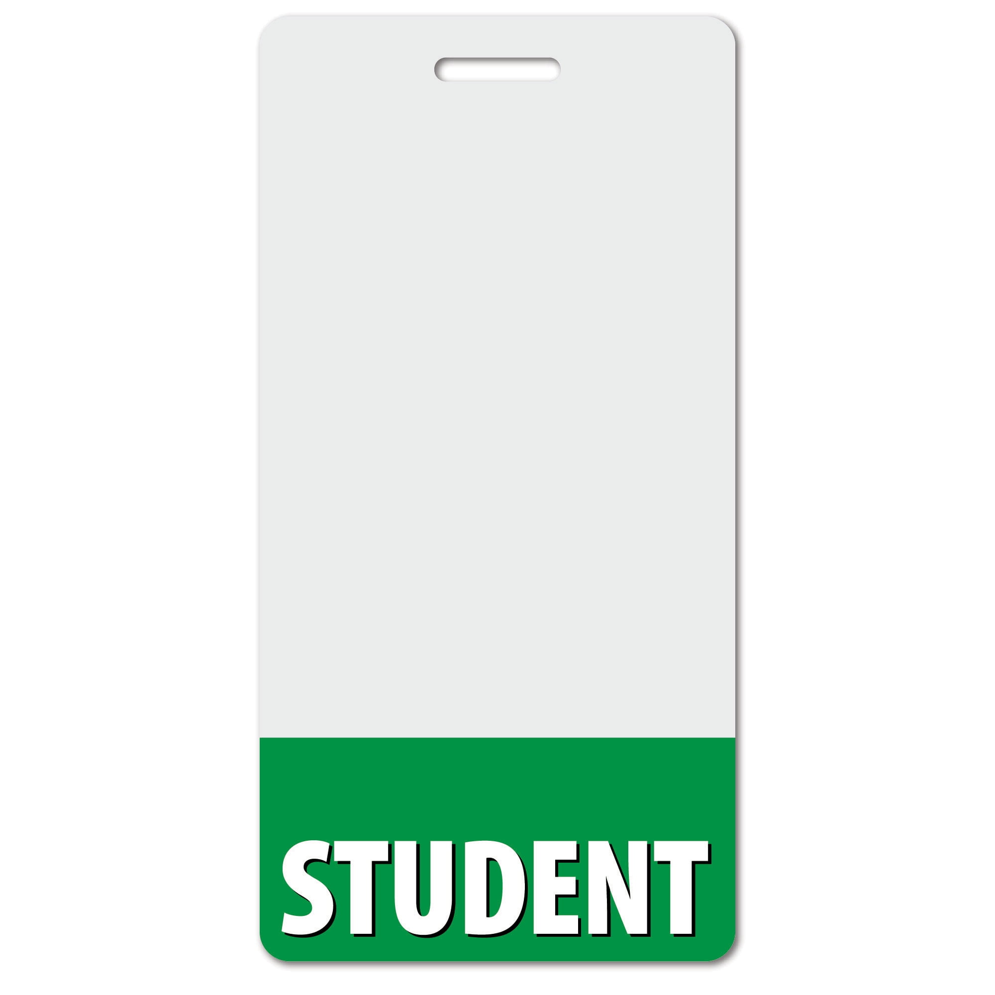 STUDENT Heavy Duty Vertical Green (100 pack) - Spill & Tear Proof Cards ...