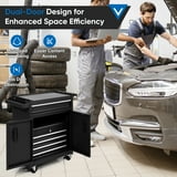 Steelite 26-Inch Tool Chest & Storage Cabinet, 5 Drawers Rolling Tool ...